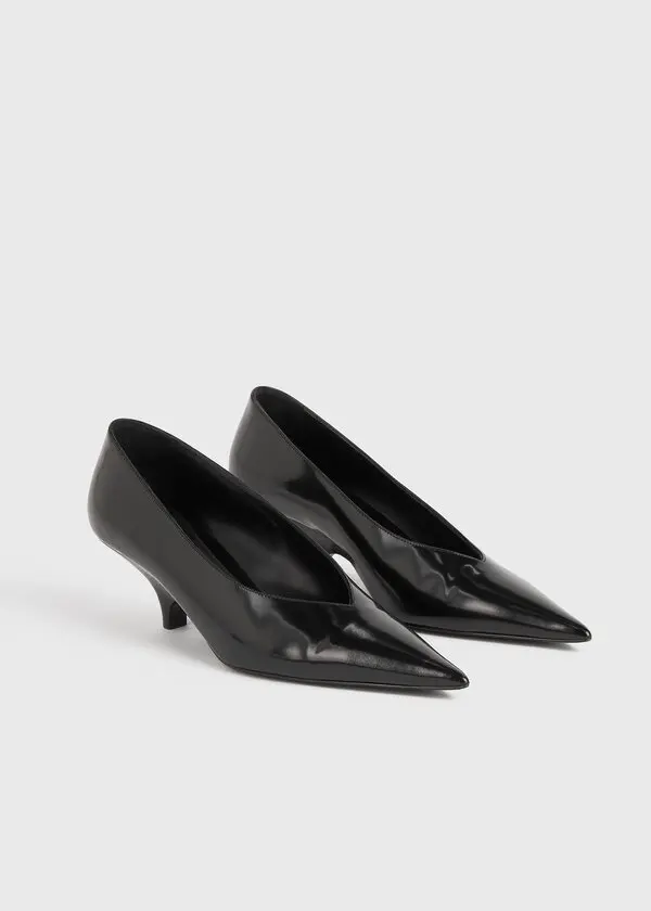 TOTEME Wedge-heel Abrasivato Pumps