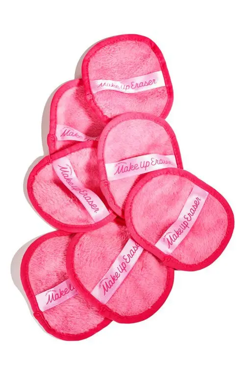 THE ORIGINAL MAKEUP ERASER 7-day Chic Makeup Eraser Set With Laundry Bag - Pink