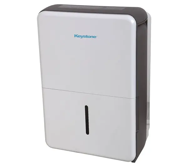 KEYSTONE 50 Pint Dehumidifier With Built-in Dra In Pump - One-color