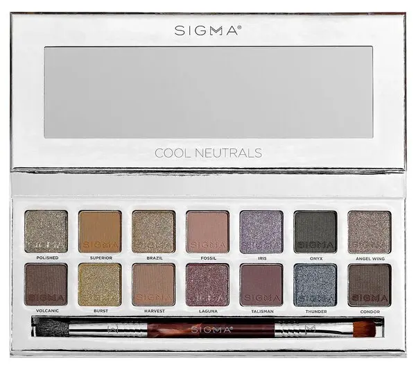 SIGMA BEAUTY Cool Neutrals Eyeshadow Palette - One-color