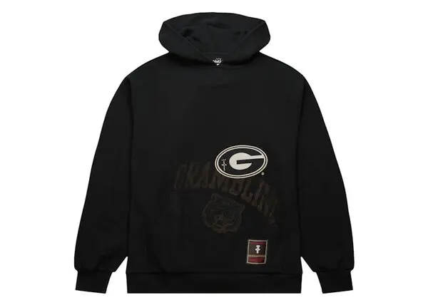TRAVIS SCOTT X Mitchell & Ness Grambling Tigers Overlap Pullover Hoodie
