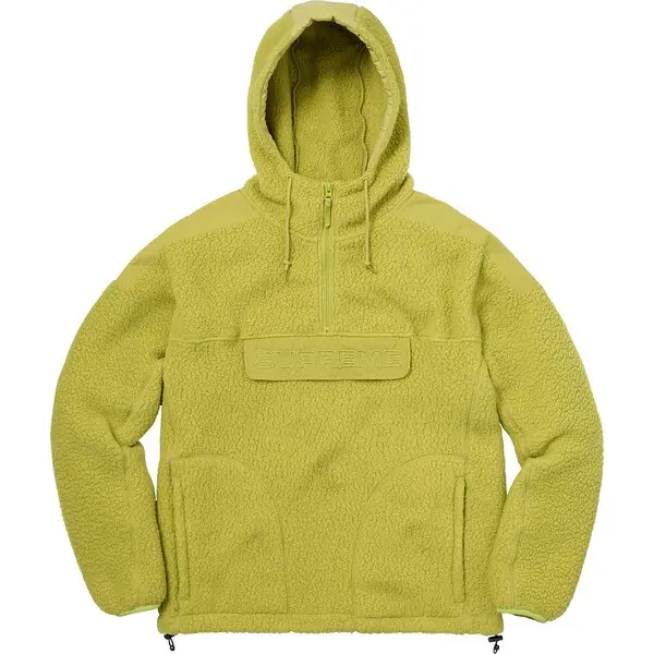 Supreme Polartec Hooded Pullover