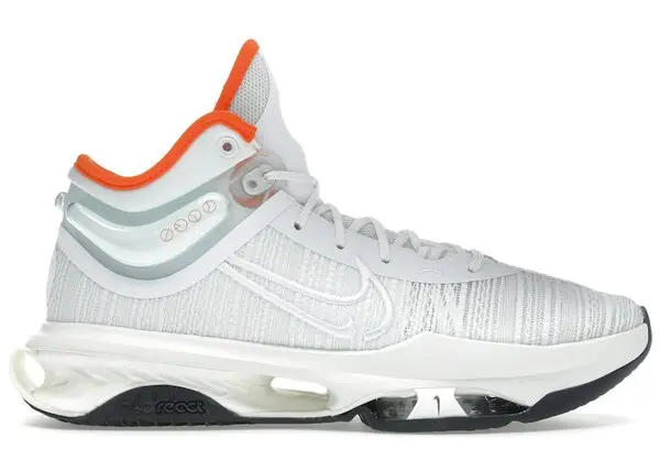 Nike Zoom Gt Jump 2 Fresh Sneakers - White/black/total Orange
