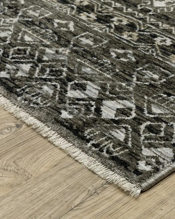 ORIENTAL WEAVERS Chamberlain Ch07c Area Rug, 5'3 X 7'6 - Black