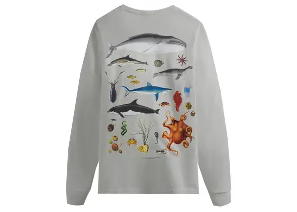 Kith Amnh Marine Life Vintage Long Sleeve Tee Shirt