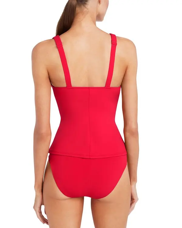 Robin Piccone Ava Tankini Top - Fiery Red
