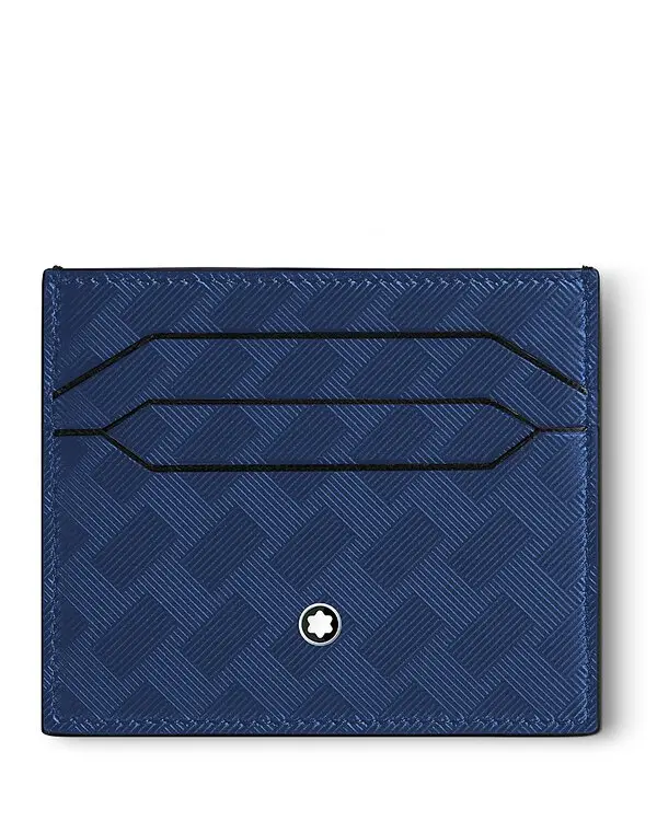 Montblanc Extreme 3.0 6cc Leather Card Holder - Blue