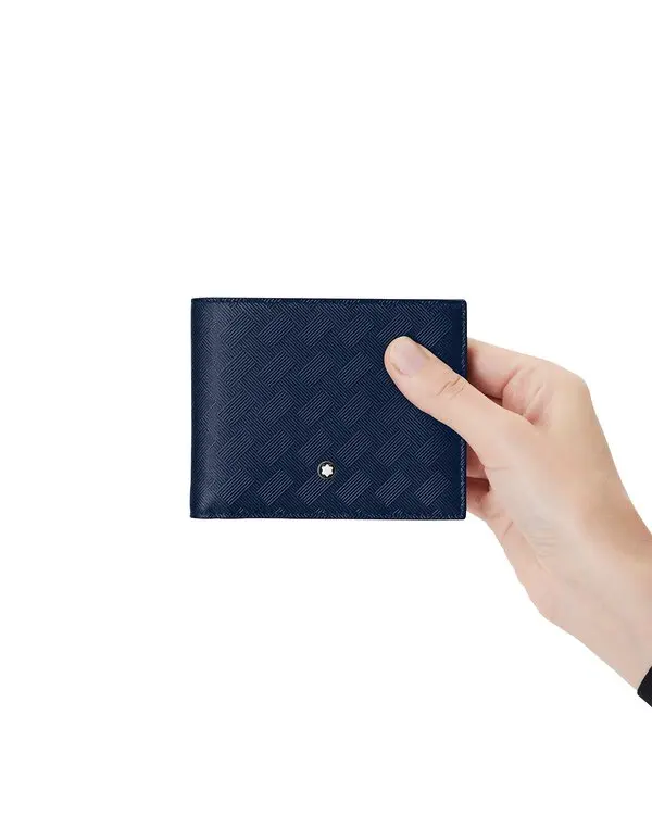Montblanc Extreme 3.0 6cc Leather Wallet - Blue