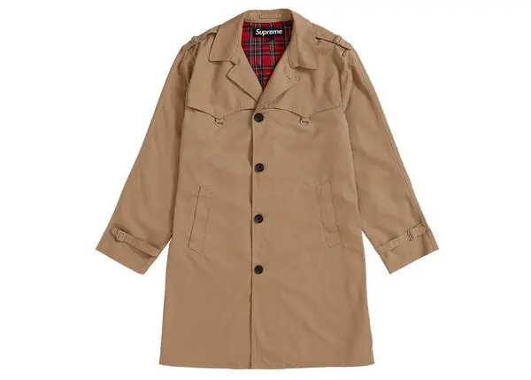 Supreme D-ring Trench Coat - Tan