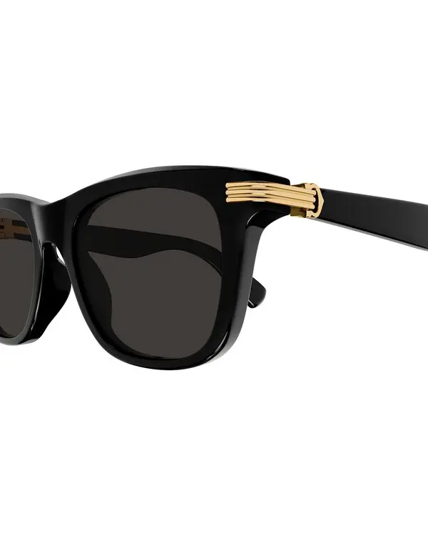 Cartier Premiere Square Sunglasses - Black/gray Solid