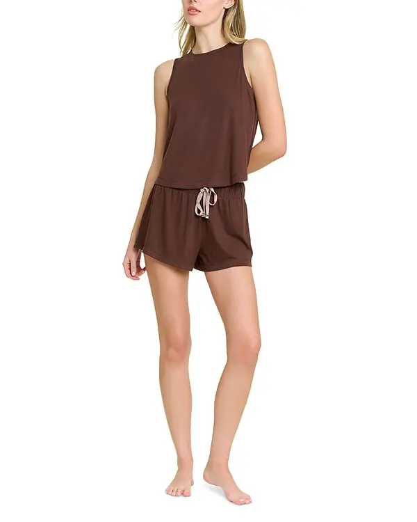 Honeydew Intimates The Star Seeker Shortie Pj Set - Chocolate