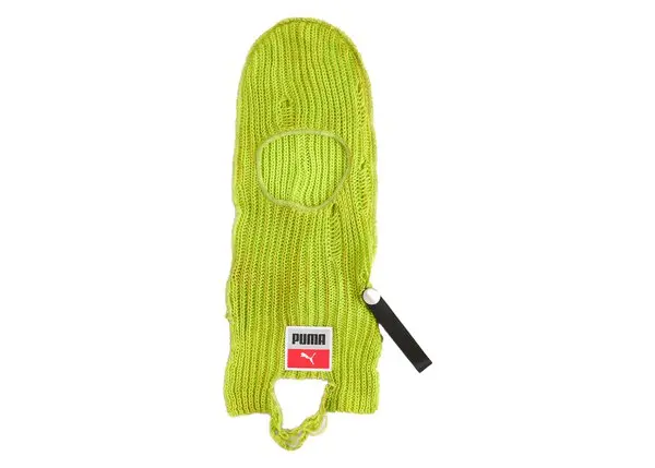 PUMA X A$ap Rocky Distressed Balaclava - Lime Pow