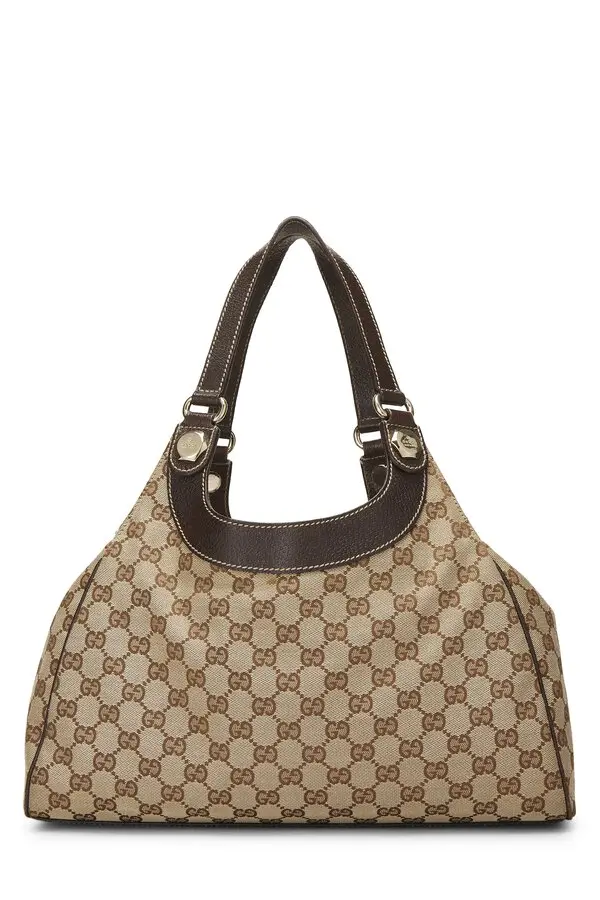 Gucci Original Gg Canvas Charmy Shoulder Bag - Brown