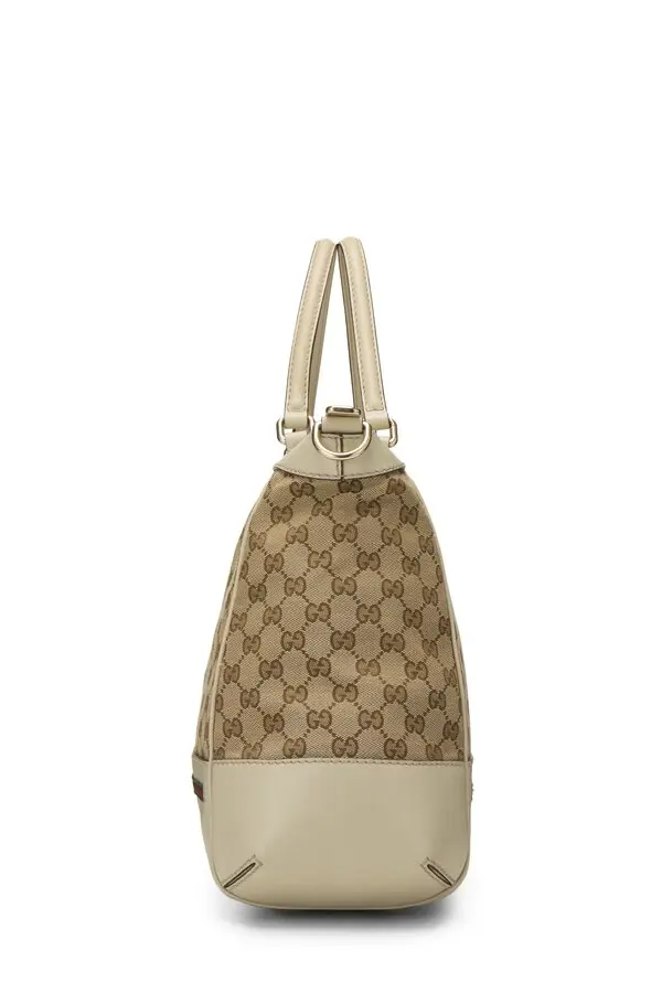 Gucci Original Gg Canvas Mayfair Tote Bag - White