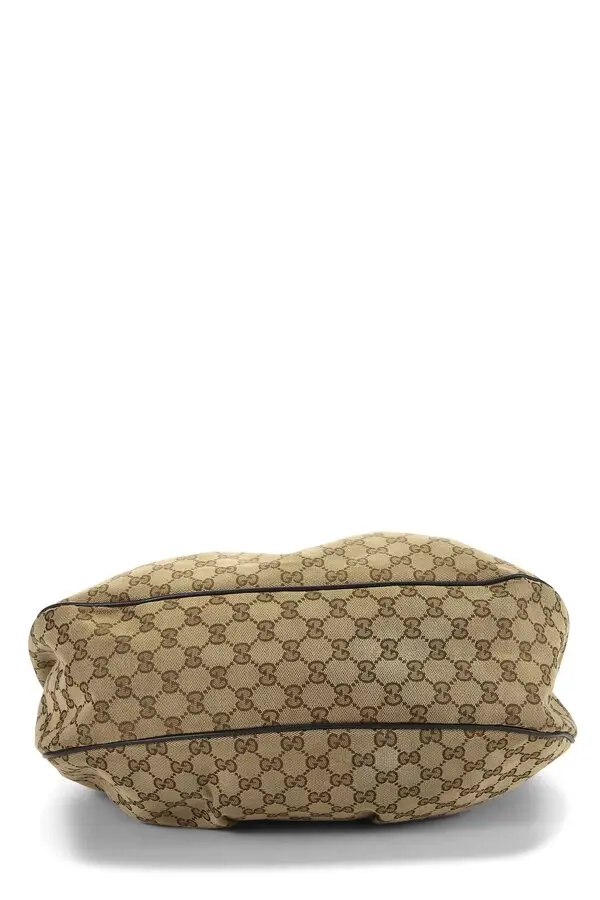 Gucci Original Gg Sukey Hobo - Brown