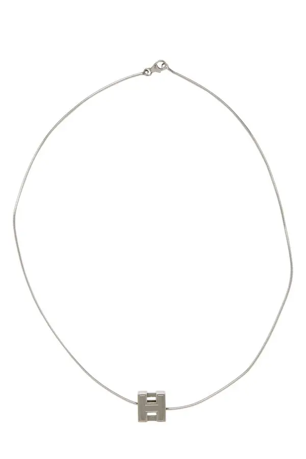 Hermès Cage D'h Necklace