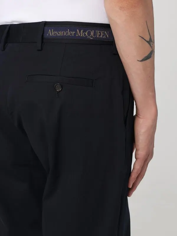 Alexander McQueen Tailored Trousers - Navy