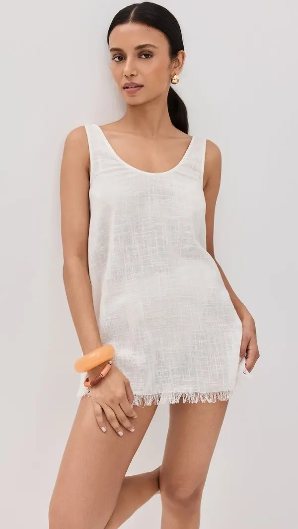 Staud Tillie Dress - Buttercream