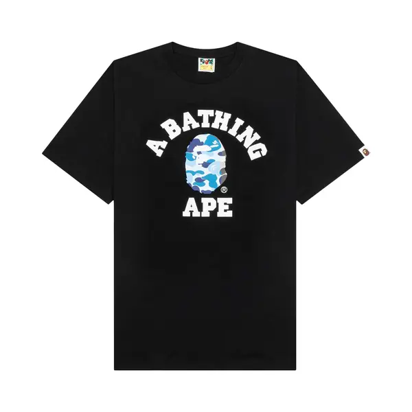 A BATHING APE Abc Camo College /blue - Black