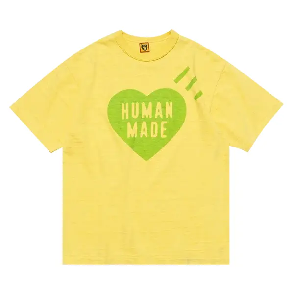 HUMAN MADE Logo Color Tee #1 'yellow