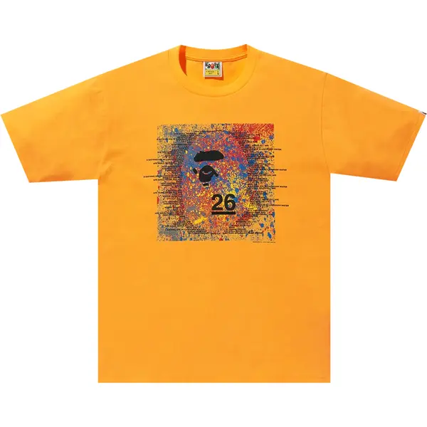 A BATHING APE 26th Anniversary Tee - Yellow