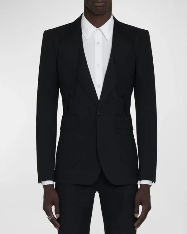 Alexander McQueen Apos;s Lapel-collar Sport Coat