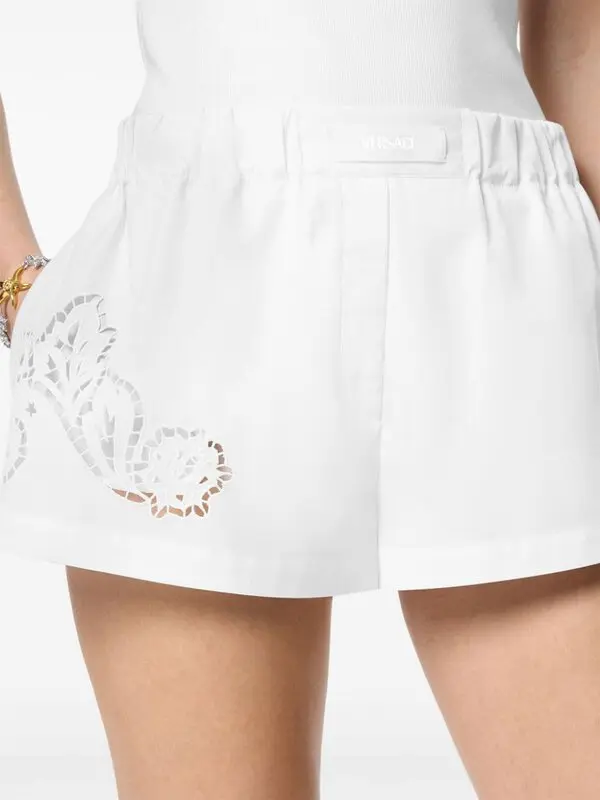 Versace Sangallo-embroidered Boxer Shorts