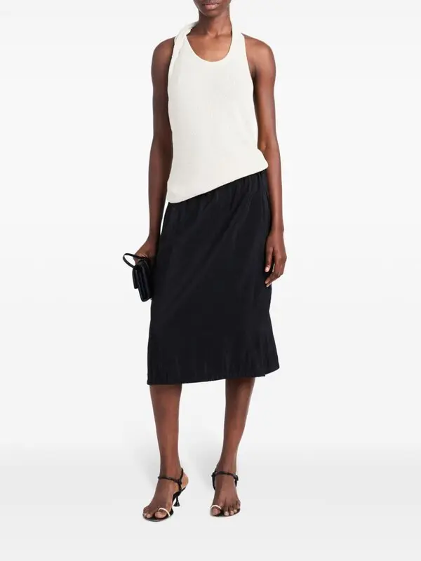 Proenza Schouler Knitted Halterneck Top - White