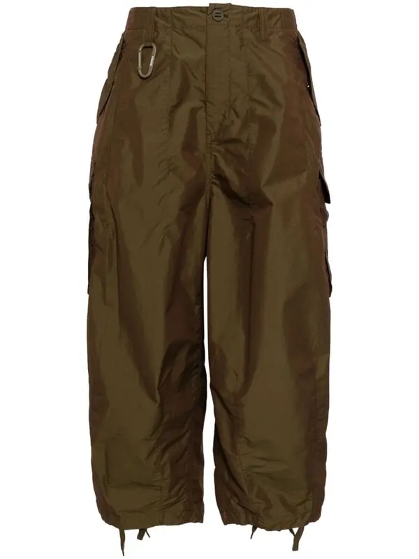 SPOONYARD Balloon Cargo Trousers - Brown