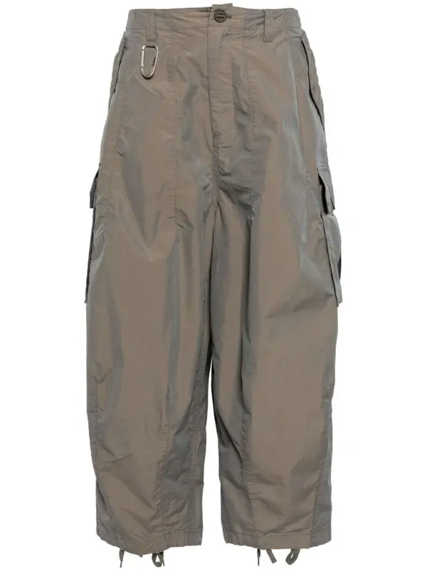 SPOONYARD Balloon Cargo Trousers - Green