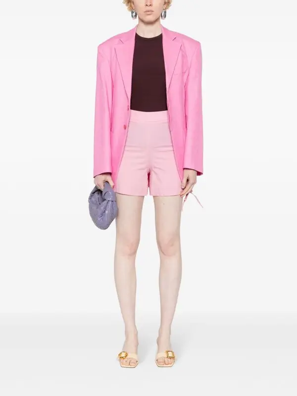Federica Tosi Lace-up Poplin Shorts
