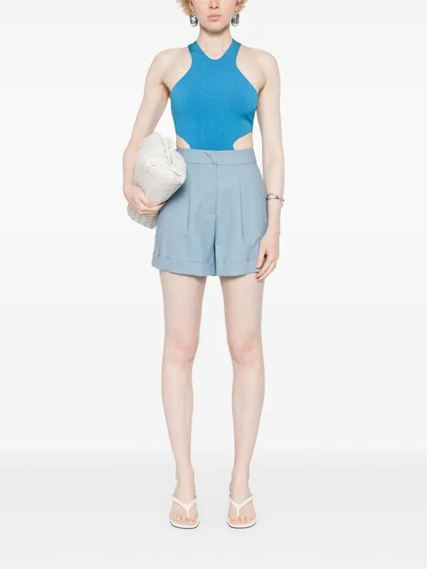 Federica Tosi Pleated Tailored Shorts