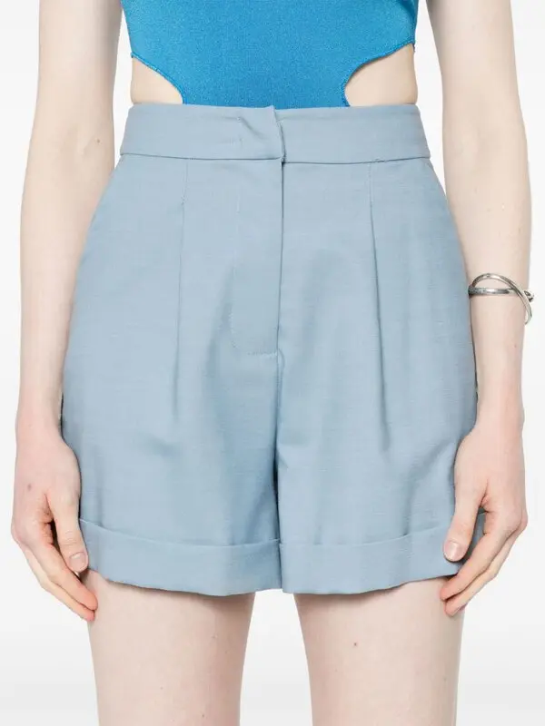 Federica Tosi Pleated Tailored Shorts