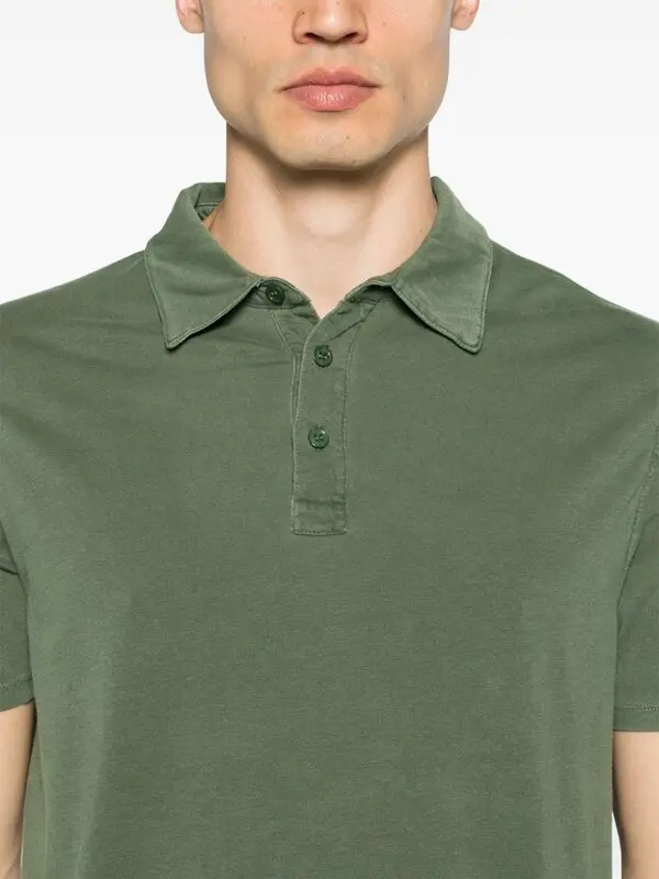 Majestic Filatures Organic Cotton-blend Polo Shirt - Green