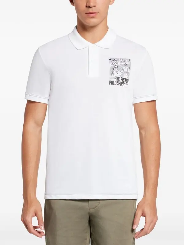 Lacoste Movement Graphic-print Polo Shirt