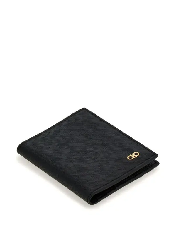 FERRAGAMO Gancini Credit Card Holder - Black