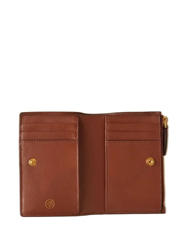 Mulberry Continental Bi-fold Leather Wallet - Brown