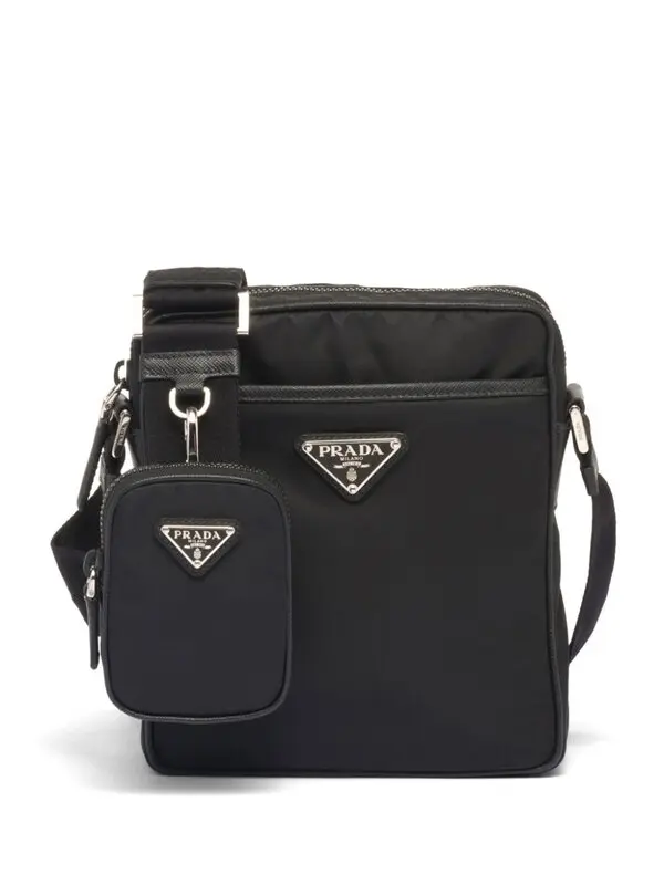 Prada Brique Shoulder Bag - Black