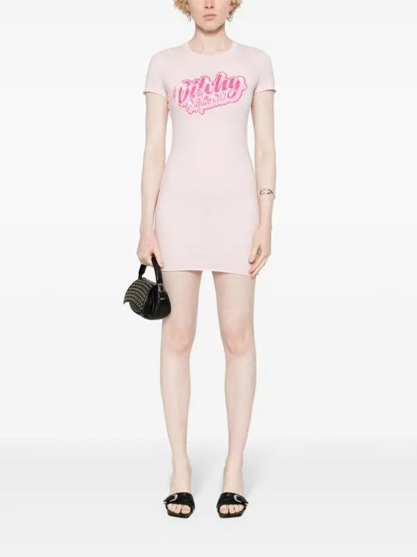 Dsquared2 Logo-print Mini Dress