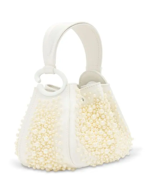 Oscar De La Renta Embellished Mini Bag - Neutrals