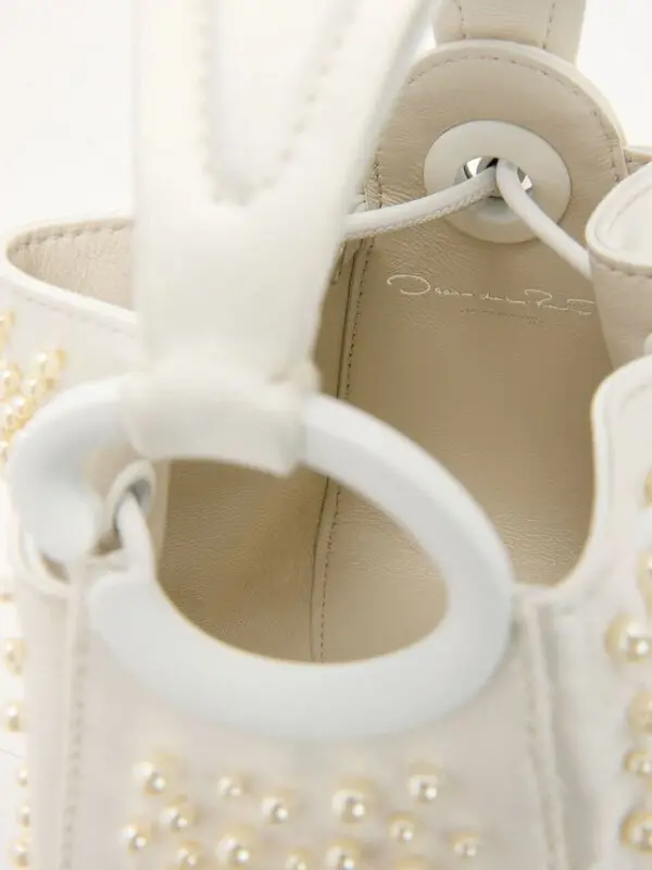 Oscar De La Renta Embellished Mini Bag - Neutrals