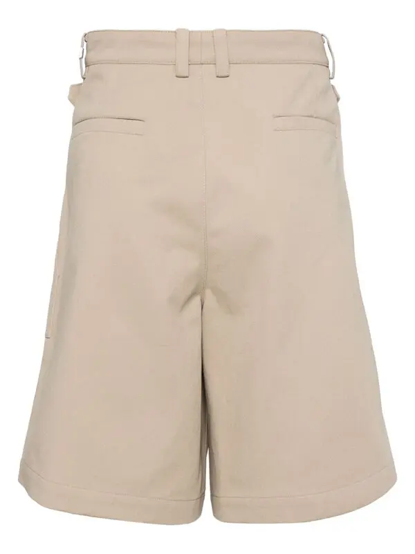SYSTEM Straight-leg Cotton Bermuda Shorts