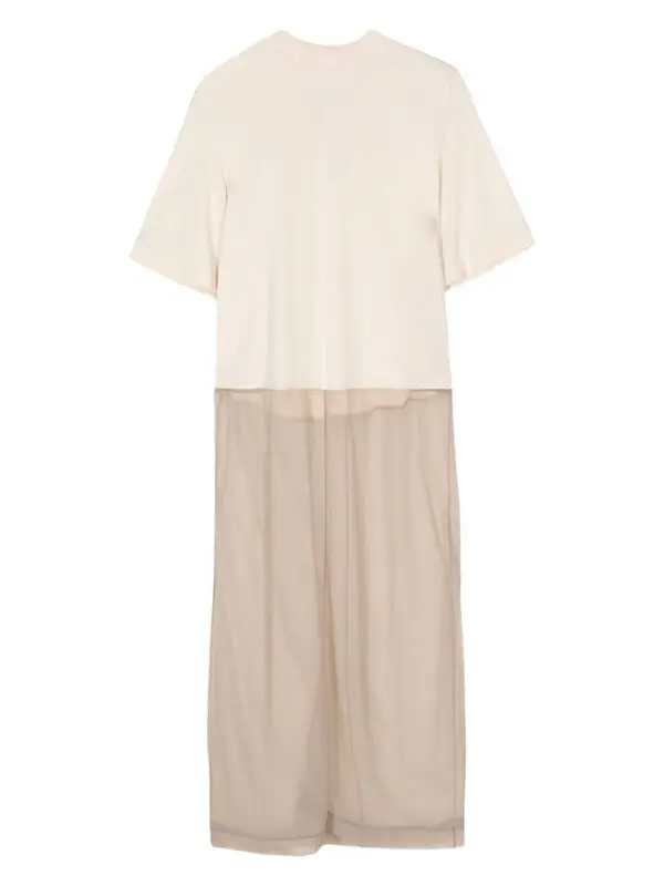 Toga Panelled Short-sleeve Dress