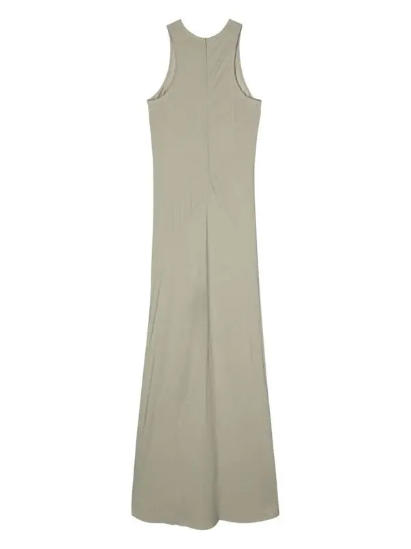 AMI Paris Bias-cut Maxi Dress - Green
