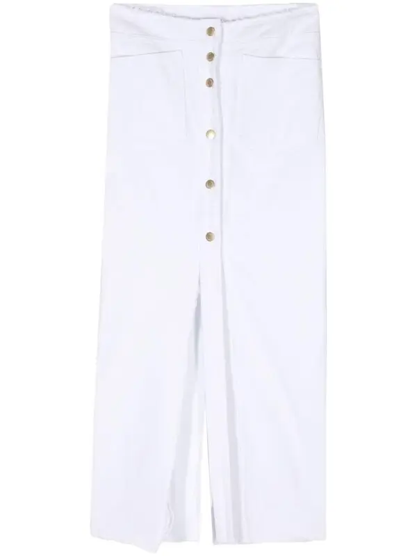LITKOVSKA Elise Denim Maxi Skirt