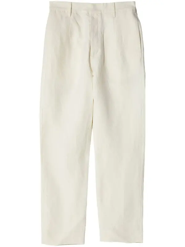 UMA WANG Poetic Pleated Trousers - Neutrals