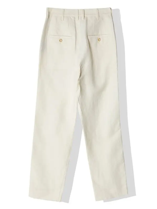 UMA WANG Poetic Pleated Trousers - Neutrals