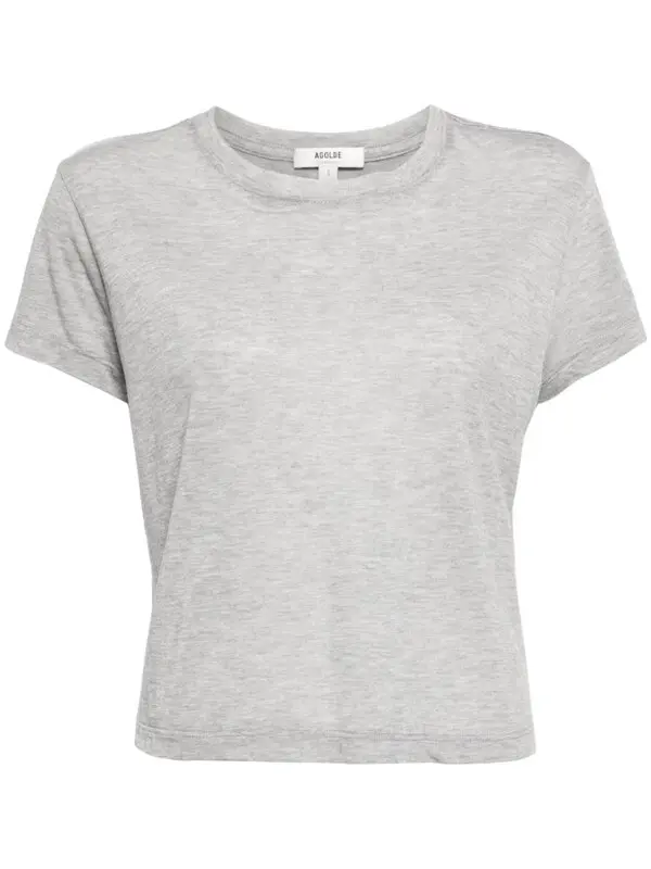 AGOLDE Adine Lyocell T-shirt - Grey