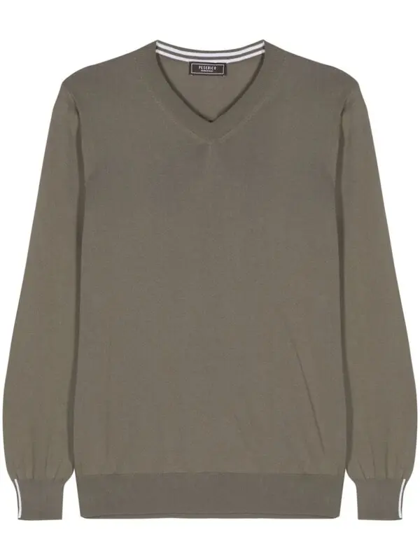 Peserico Fine-ribbed Cotton Jumper
