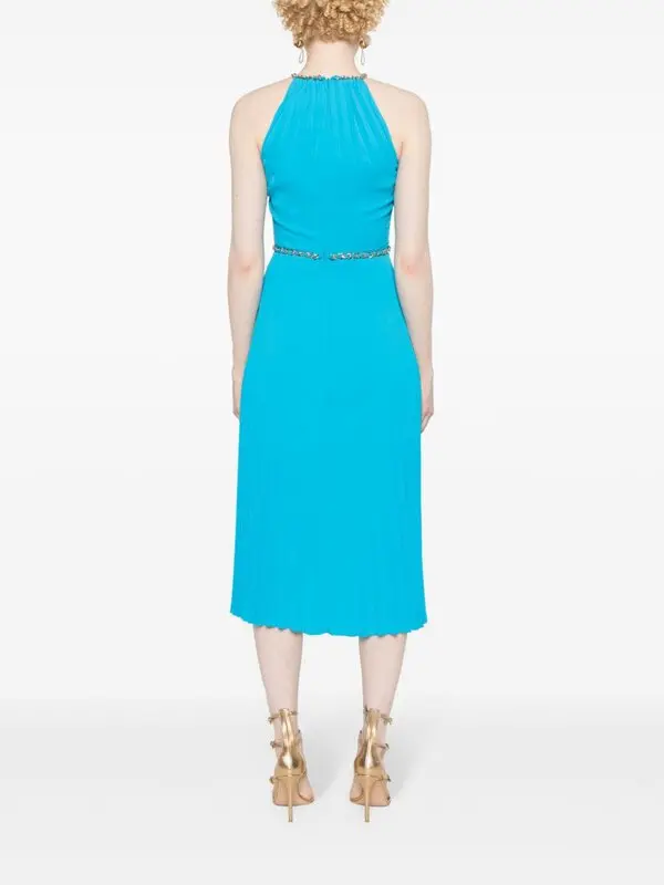 NISSA Pleated Midi Dress
